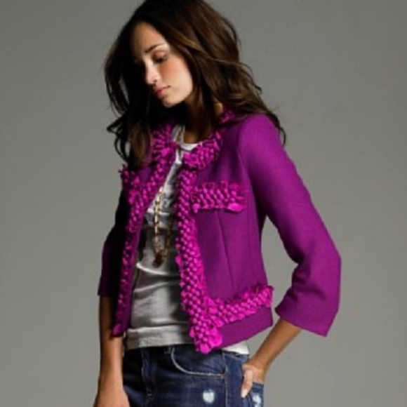 J. Crew | Jackets & Coats | J Crew Berry Astrid Wool Jacket | Poshmark